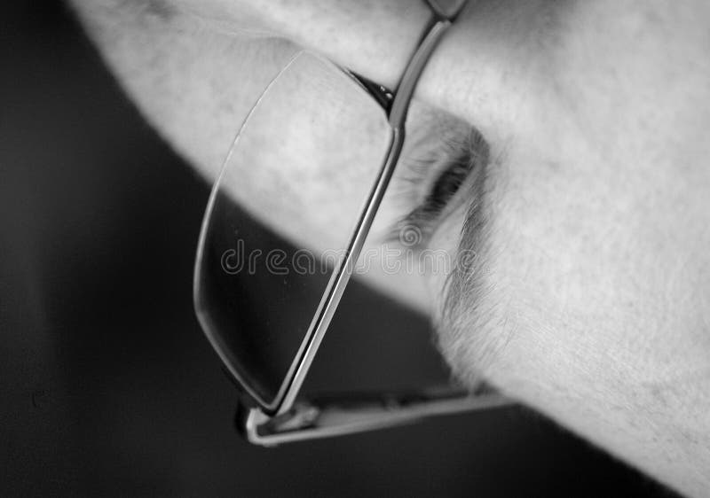 Pensive Man stock photo. Image of lens, concerns, concept - 963588