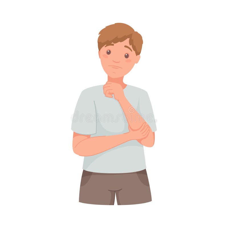 Contemplative Expression Stock Illustrations – 846 Contemplative ...