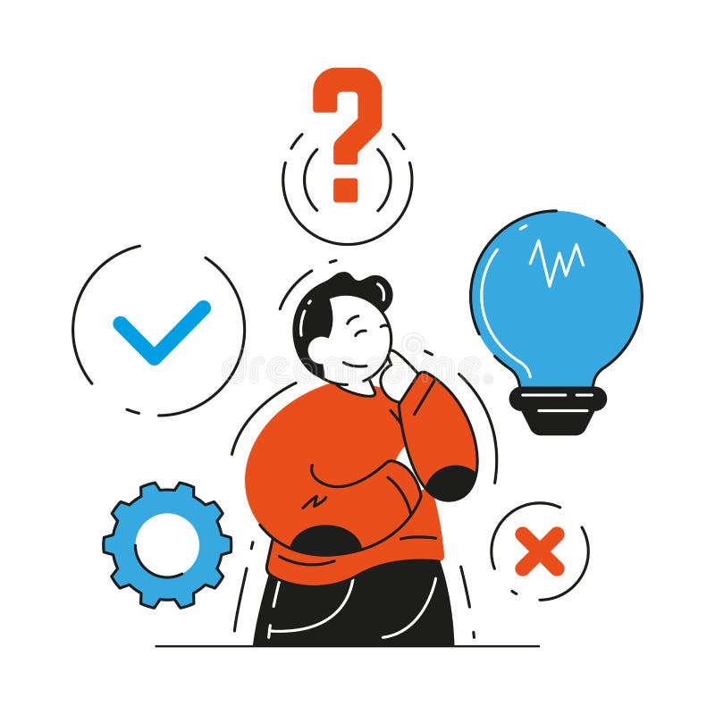 Brainstorming Checkmark Stock Illustrations – 63 Brainstorming ...
