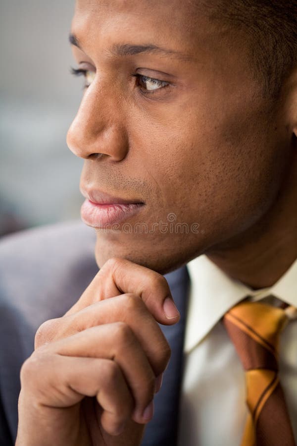 Pensiveness stock photo. Image of adult, entrepreneur - 7238408