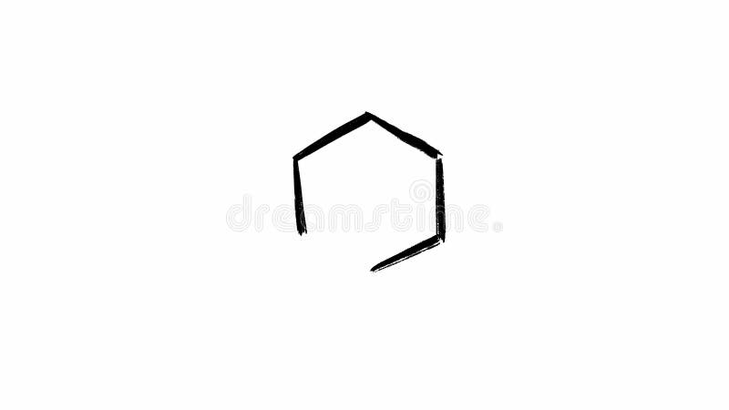 Pentachlorophenol Skeletal Structure and Chemical Formula in Grunge ...