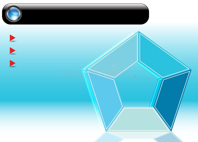 Pentagon Chart stock vector. Illustration of chart, pentagon - 14870129