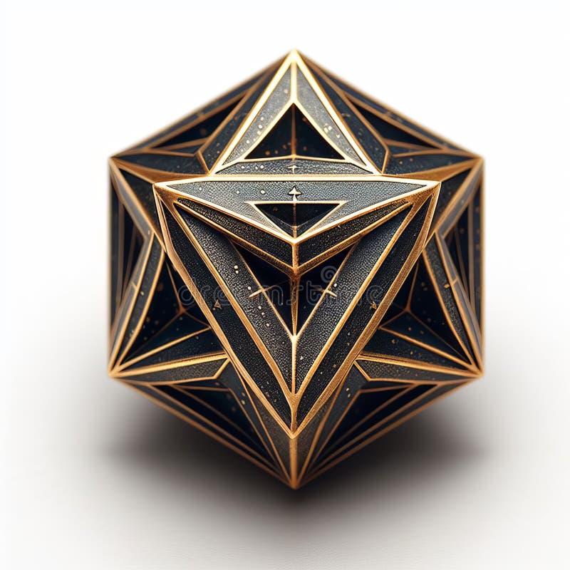 Pentagon a Five Sided Shape with Five Angles and Sides, Isola Stock ...