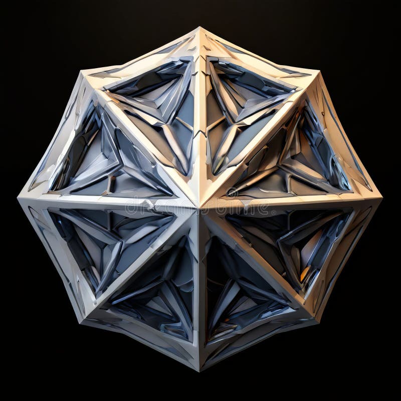 Pentagon a Five Sided Shape with Five Angles and Sides Isolate Stock ...