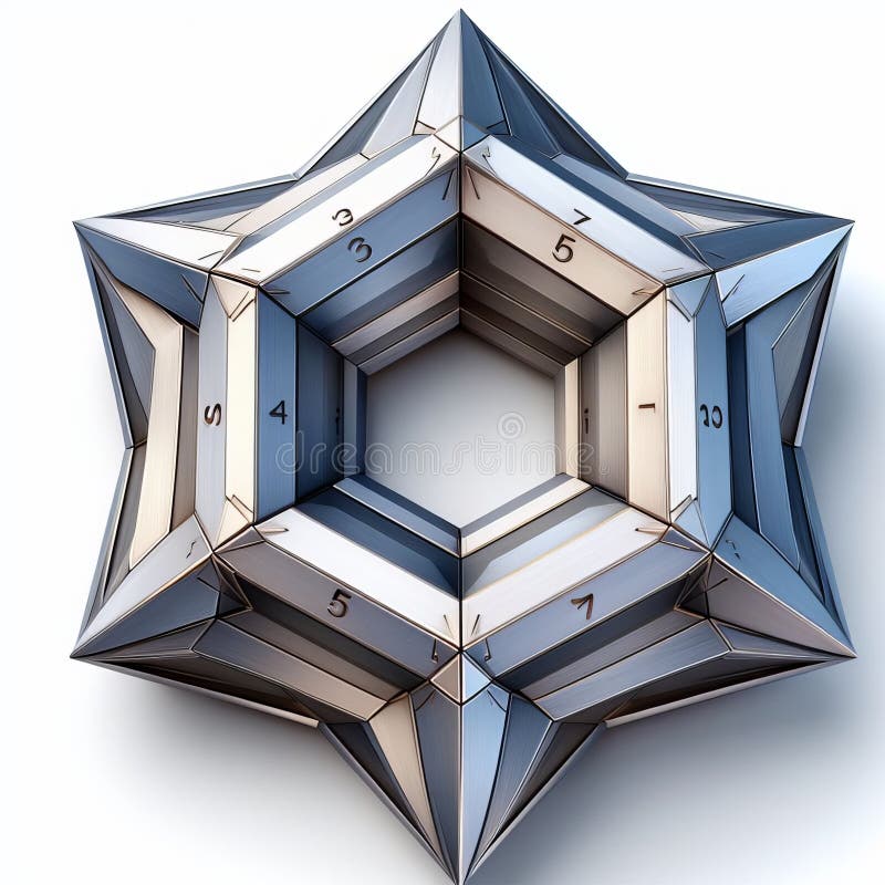 Pentagon a Five Sided Shape with Five Angles and Sides, Isolate Stock ...