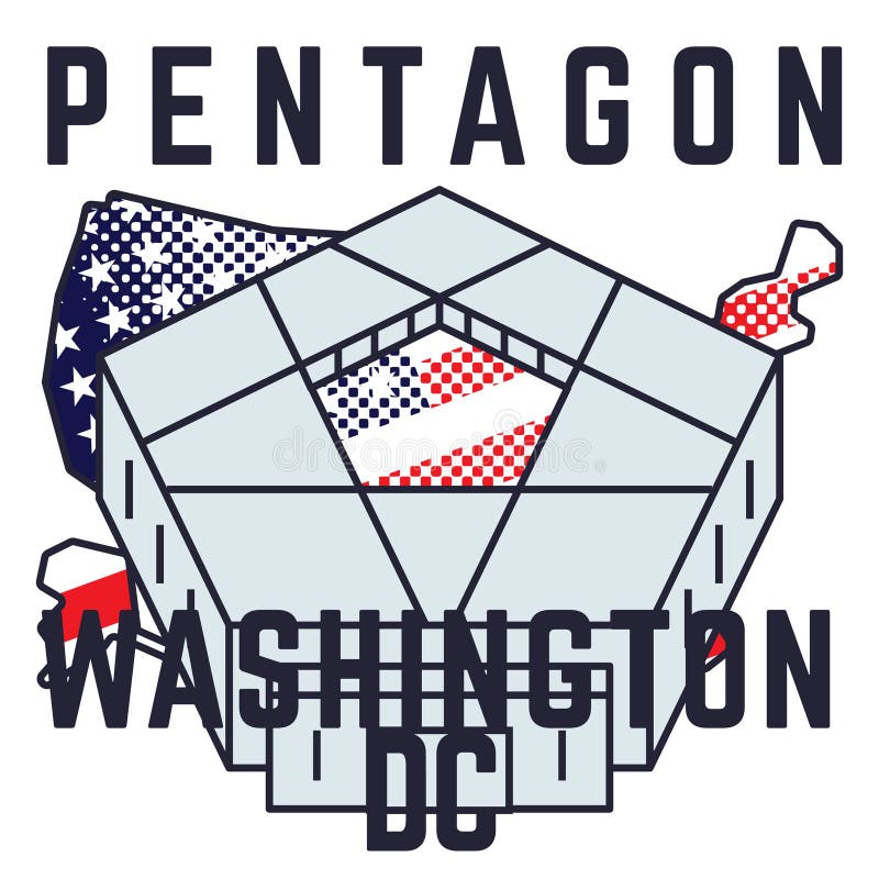 Pentagon Poster. Vector Illustration Decorative Design Stock Vector ...