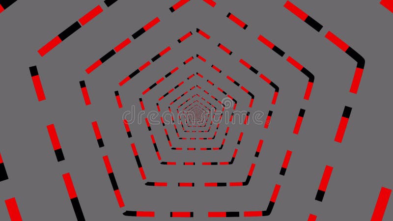 Pentagon-shaped Tunnel Rotating in a Seamless Infinite Loop ...