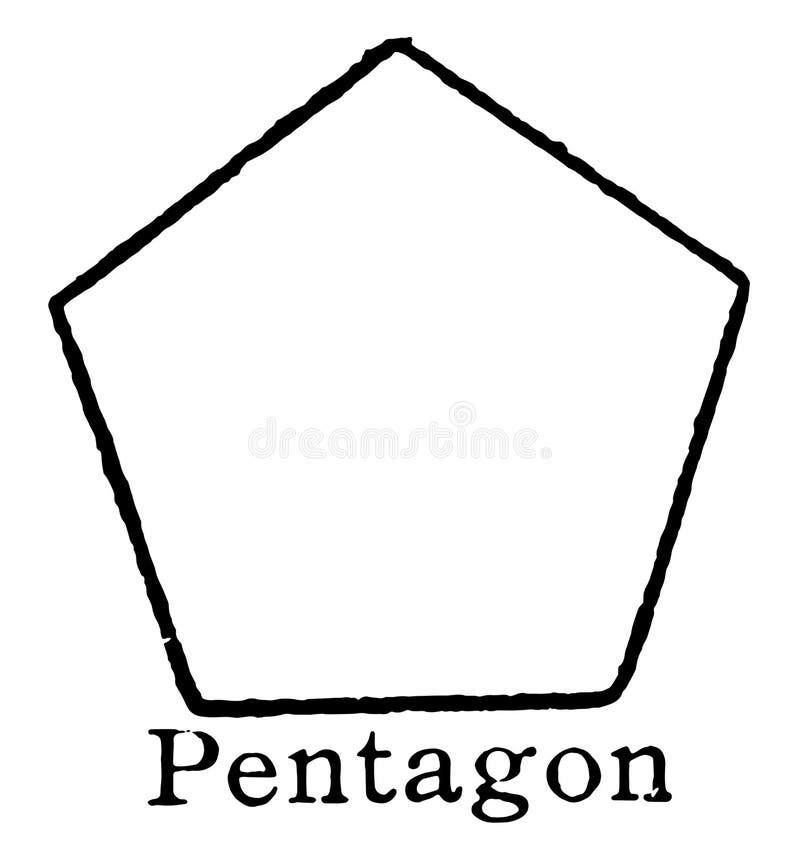 Pentagon Drawing Stock Illustrations – 1,123 Pentagon Drawing Stock ...