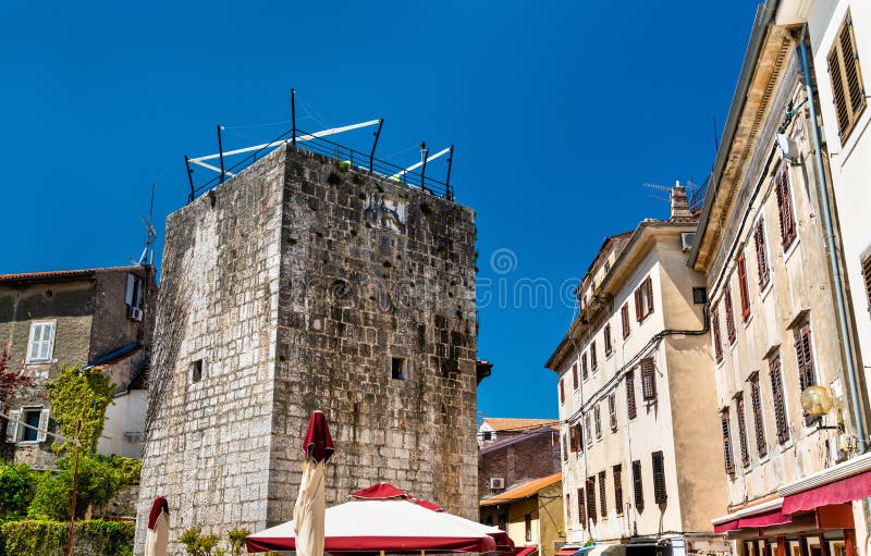 Pentagonal Tower, a Medieval Stone Tower in Nuremberg Castle in Bavaria ...