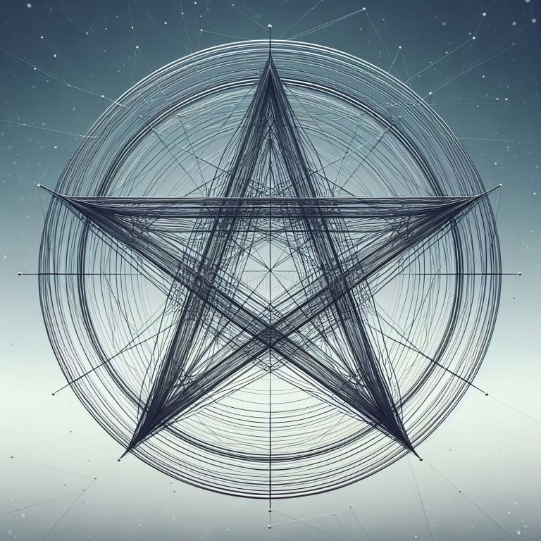 Pentagram Lines Stock Illustrations – 448 Pentagram Lines Stock ...