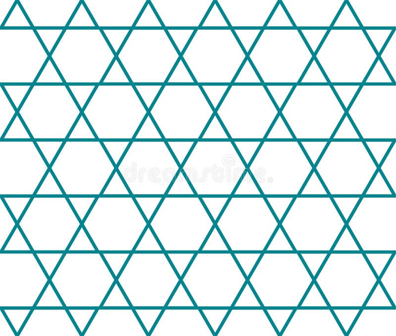 Pentagram Seamless Japanese Pattern Stock Vector - Illustration of ...