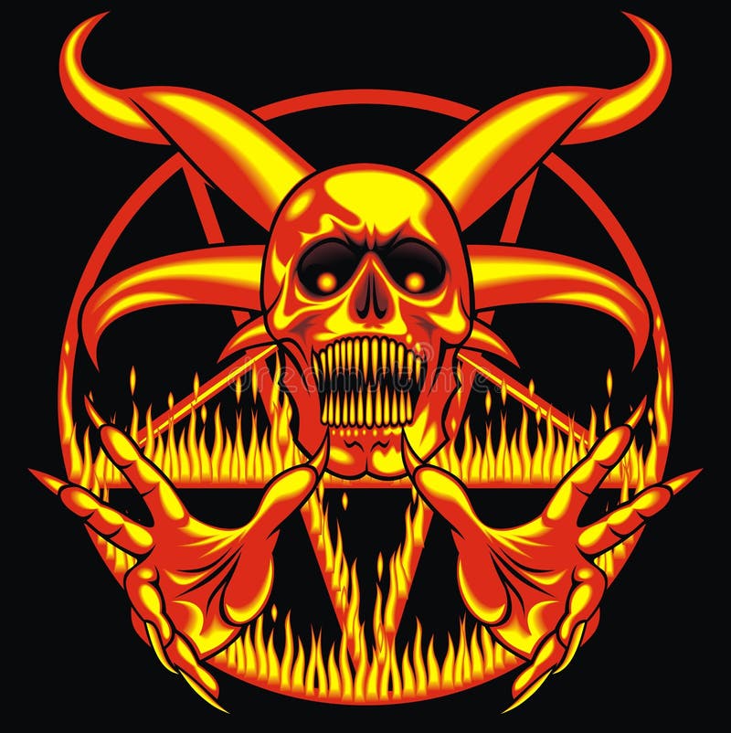 Devil Demon stock illustration. Illustration of gargoyle - 31802638