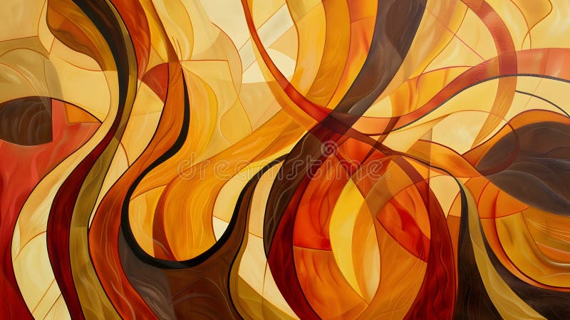 Pentecost, a Creative Abstract Interpretation of Spiritual Awake. Stock ...