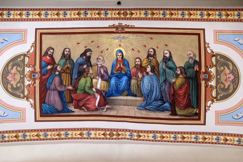 Pentecoste, La Discesa Dello Spirito Santo Fotografia Editoriale ... Pentecoste, La Discesa Dello Spirito Santo Fotografia Editoriale ...