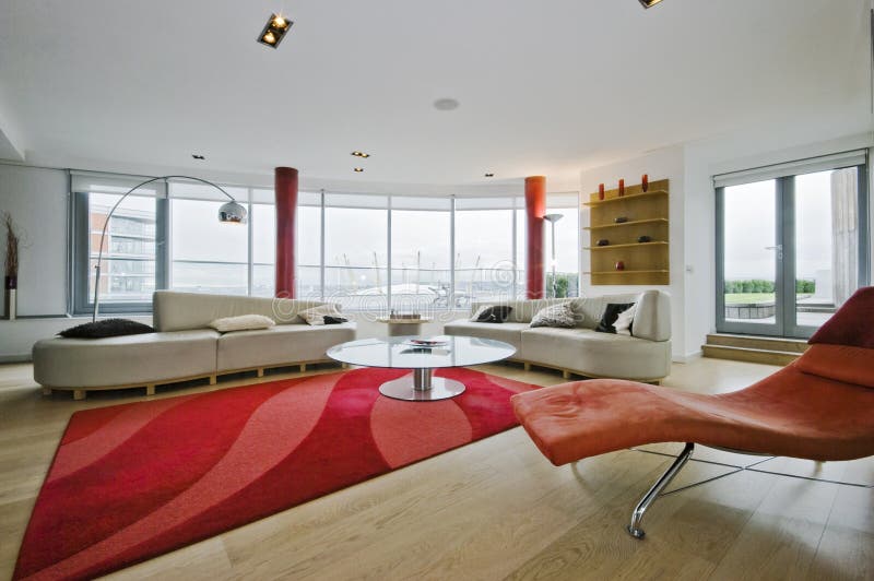 Penthouse stock image. Image of comfort, duplex, flat - 13590457