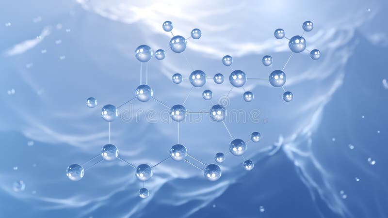 Pentobarbital Molecular Structure, 3d Model Molecule, Pentobarbitone ...