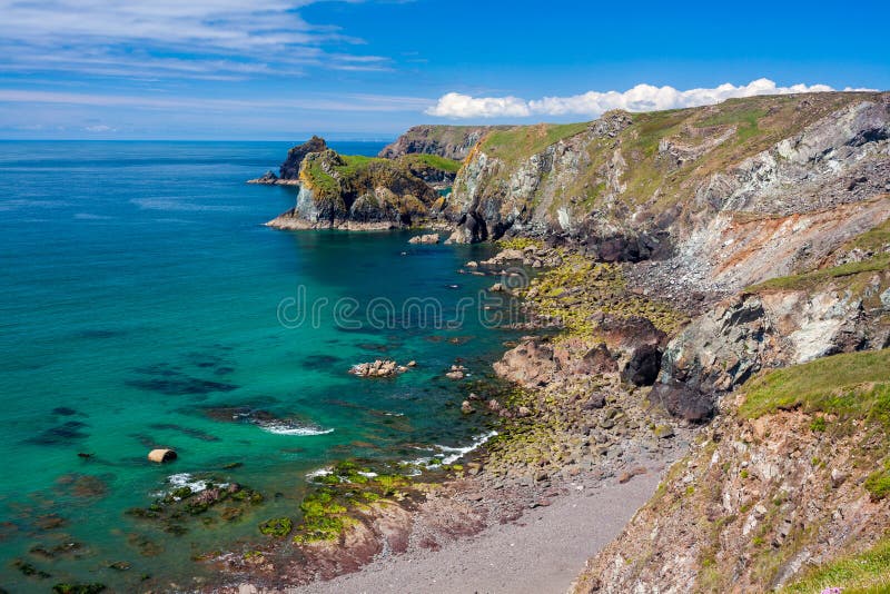 Pentreath Beach stock image. Image of places, seasons - 22847895