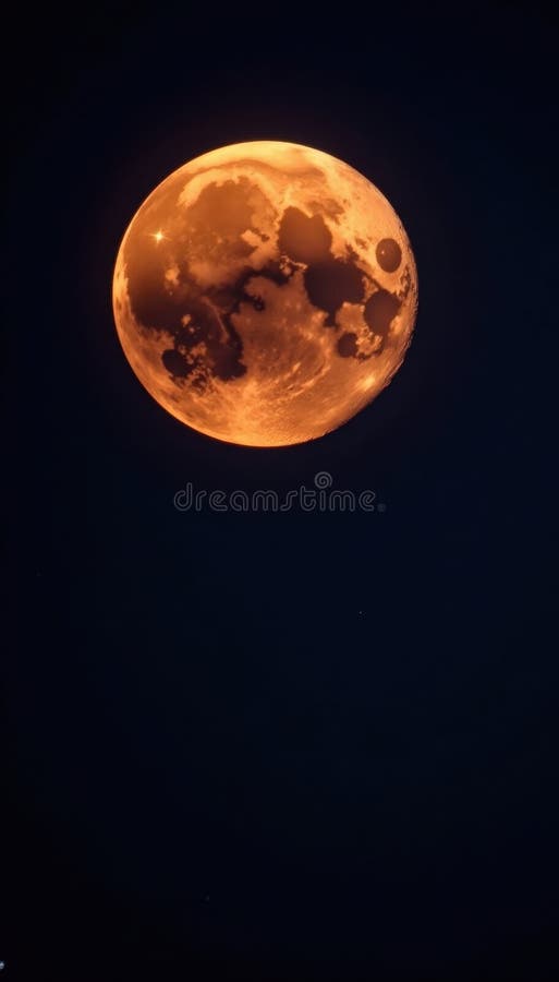 Penumbral Eclipse Begins, Shadow Subtly Darkening Moon, Partial Eclipse ...