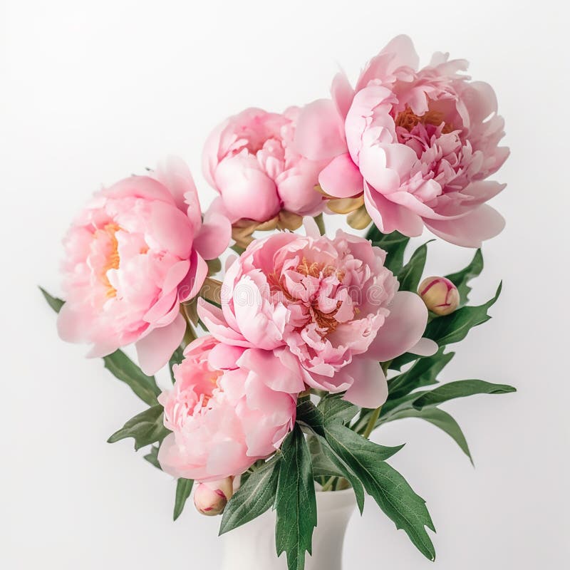 Open Peonies Stock Illustrations – 133 Open Peonies Stock Illustrations ...
