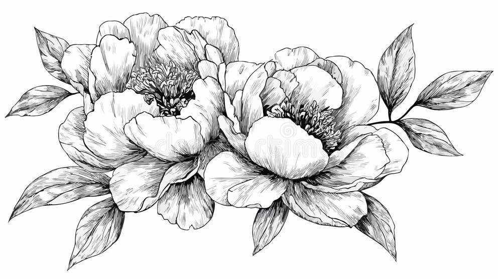 Leaves Vector Hand Drawing Sketch Artwork Stock Illustrations – 11,530 ...