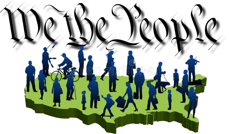 We-people_02 stock illustration. Illustration of national - 1272399