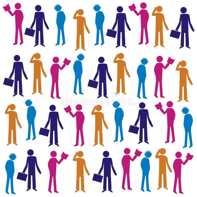 People Color Stock Illustrations – 965,501 People Color Stock ...