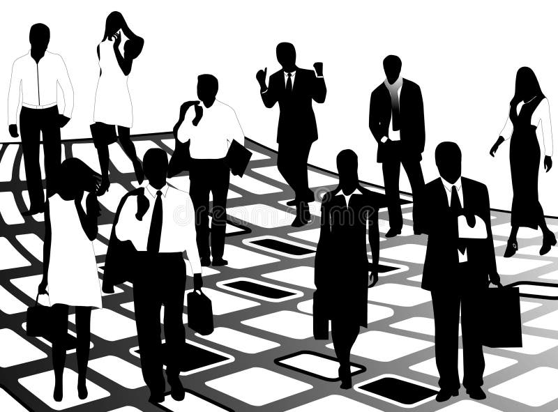 People and abstract stock vector. Illustration of curl - 4891254