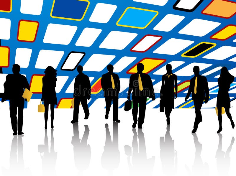 People And Abstract Picture. Image: 6698439