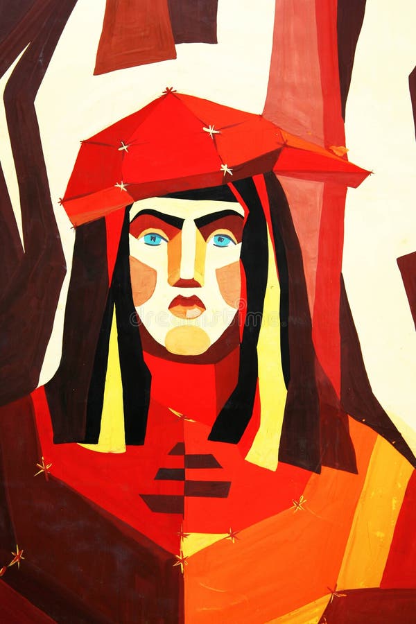 People Abstract.Drawing Academic Stock Illustration - Illustration of ...