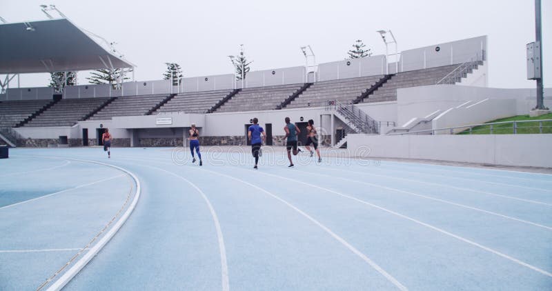 People, Active and Running in Outdoors, Competition and Training for ...