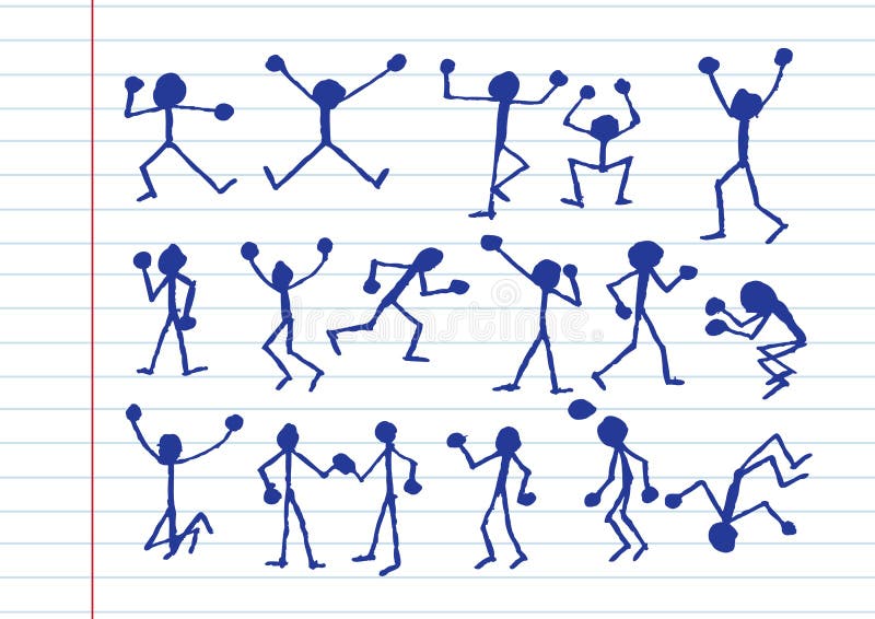 People Activity Icons in Illustration Stock Illustration - Illustration ...