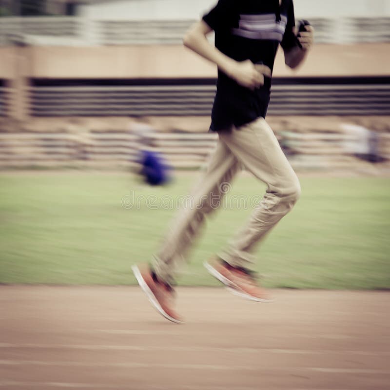 People Activity Running Blur Stock Image - Image of runner, lifestyle ...