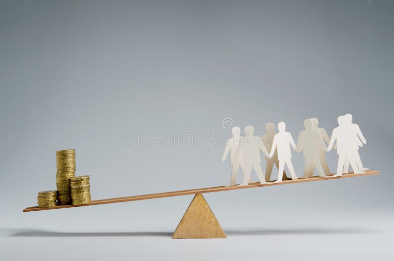 One against many stock photo. Image of comparison, coordination - 41863312