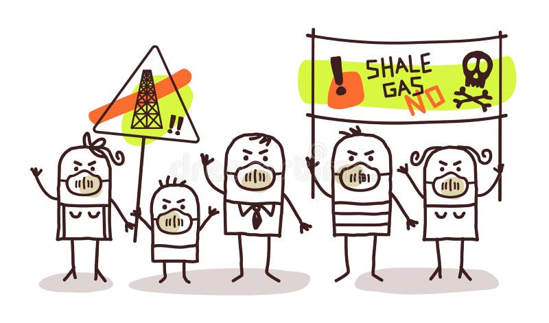 Shale gas stock illustration. Illustration of hydraulic - 45300169