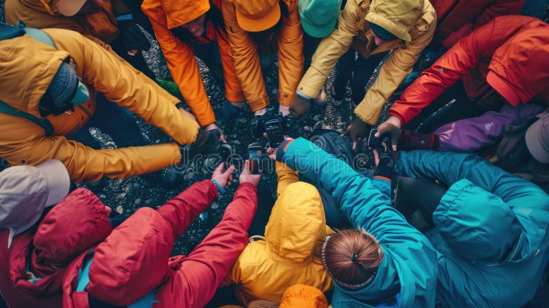 People of All Different Races and Ethnicities Joining Their Hands ...