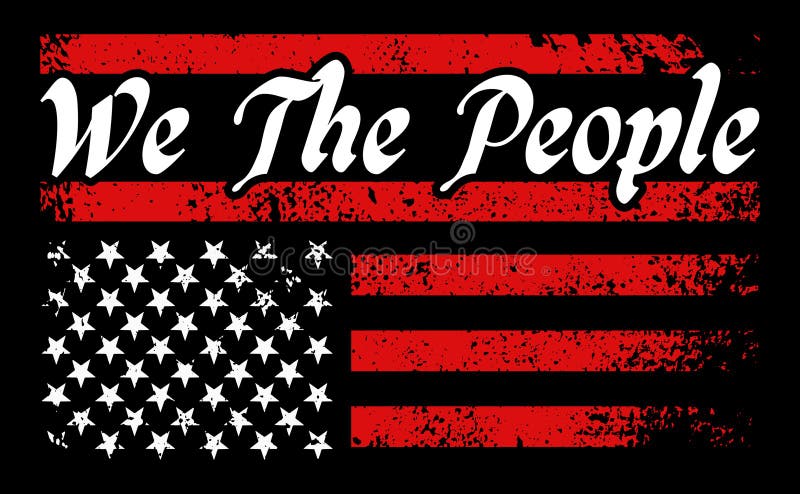 We the People, American Flag, Second Amendment, Patriotic Print Design ...