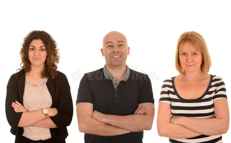 People with arms crossed stock image. Image of body, defensive - 38559467