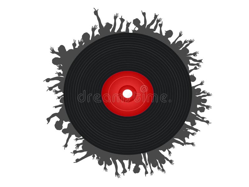 Black Record Symbol for Banner, General Design Print and Websites ...