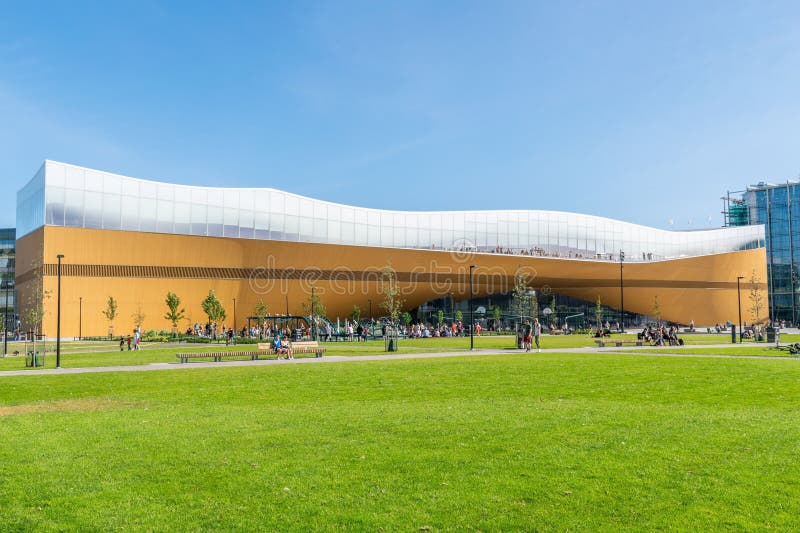 Oodi Helsinki Central Library, Finland Editorial Stock Image - Image of ...