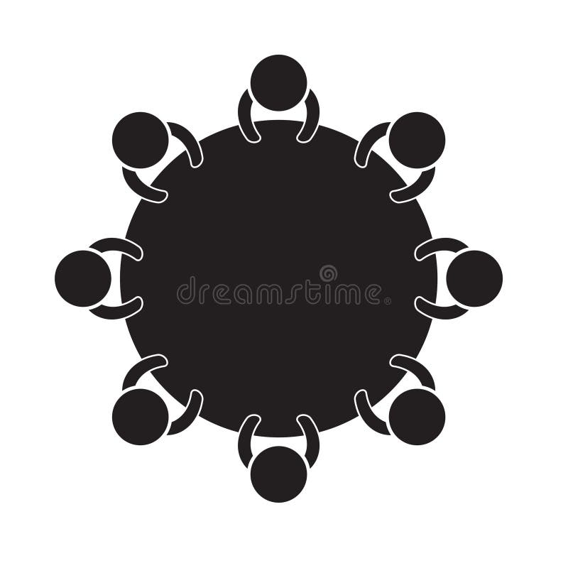 People Around Circle Icon Stock Illustrations – 2,134 People Around ...