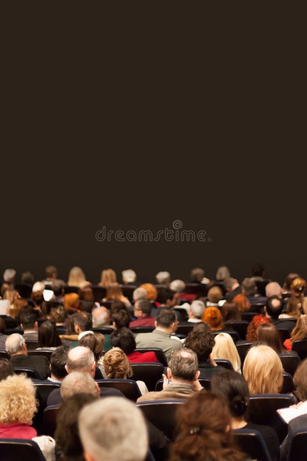 People in the audience editorial photo. Image of entertainment - 110218506