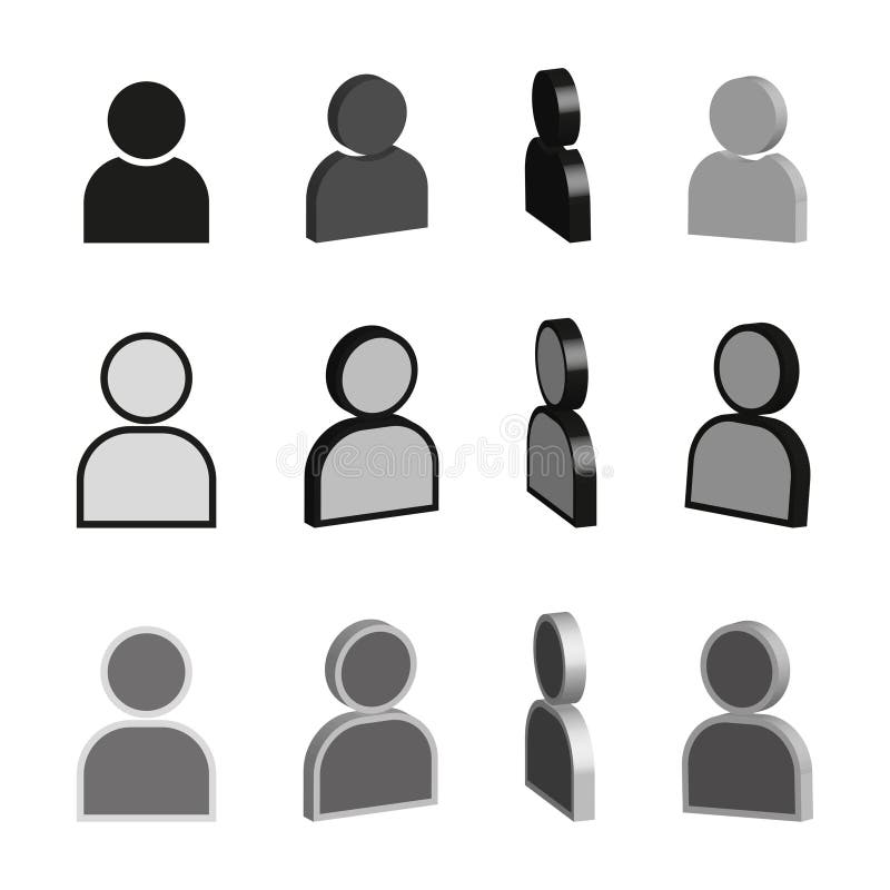 Vector Avatar Icon Set People Icons Stock Illustrations – 18,491 Vector Avatar Icon Set People ...