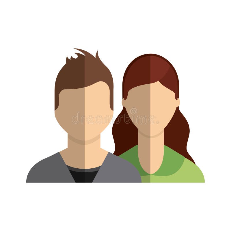 People Avatars Community Group Stock Vector - Illustration of concept ...