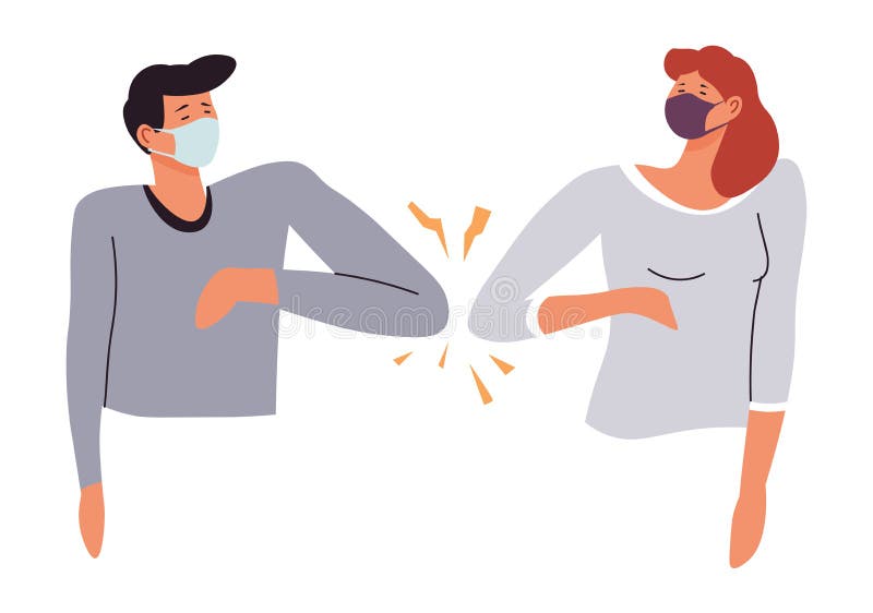 Avoid Touching Objects And Surfaces With Bare Hands Stock Vector ...