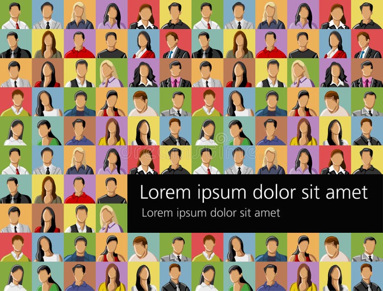 People Texture Background Stock Illustrations – 208,077 People Texture ...