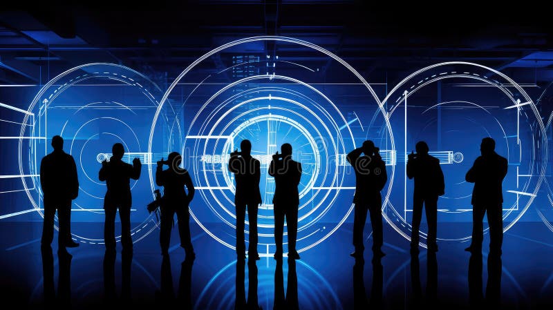 People blue target stock photo. Image of appealing, target - 373986658