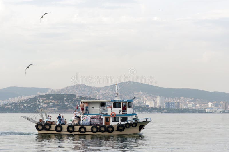 People on the boat editorial photography. Image of istanbul - 42816692