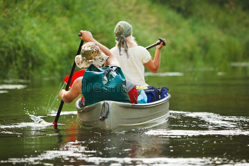 People boating on river stock photo. Image of recreation - 15616294