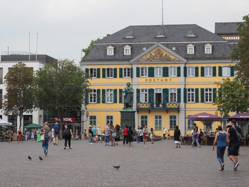 People in Bonn city centre editorial stock image. Image of germany ...