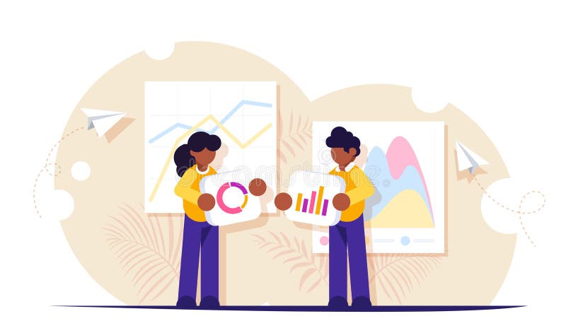 People Build a Dashboard and Interact with Graphs. Offer To Choose the ...